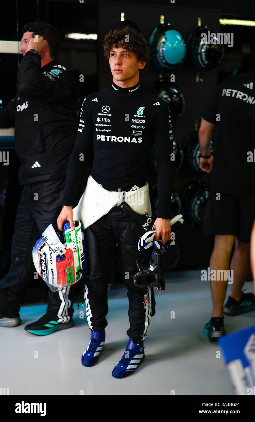 KIMI ANTONELLI Andrea (ita), Mercedes AMG F1 Team W16, portrait during the Formula 1 Louis ...