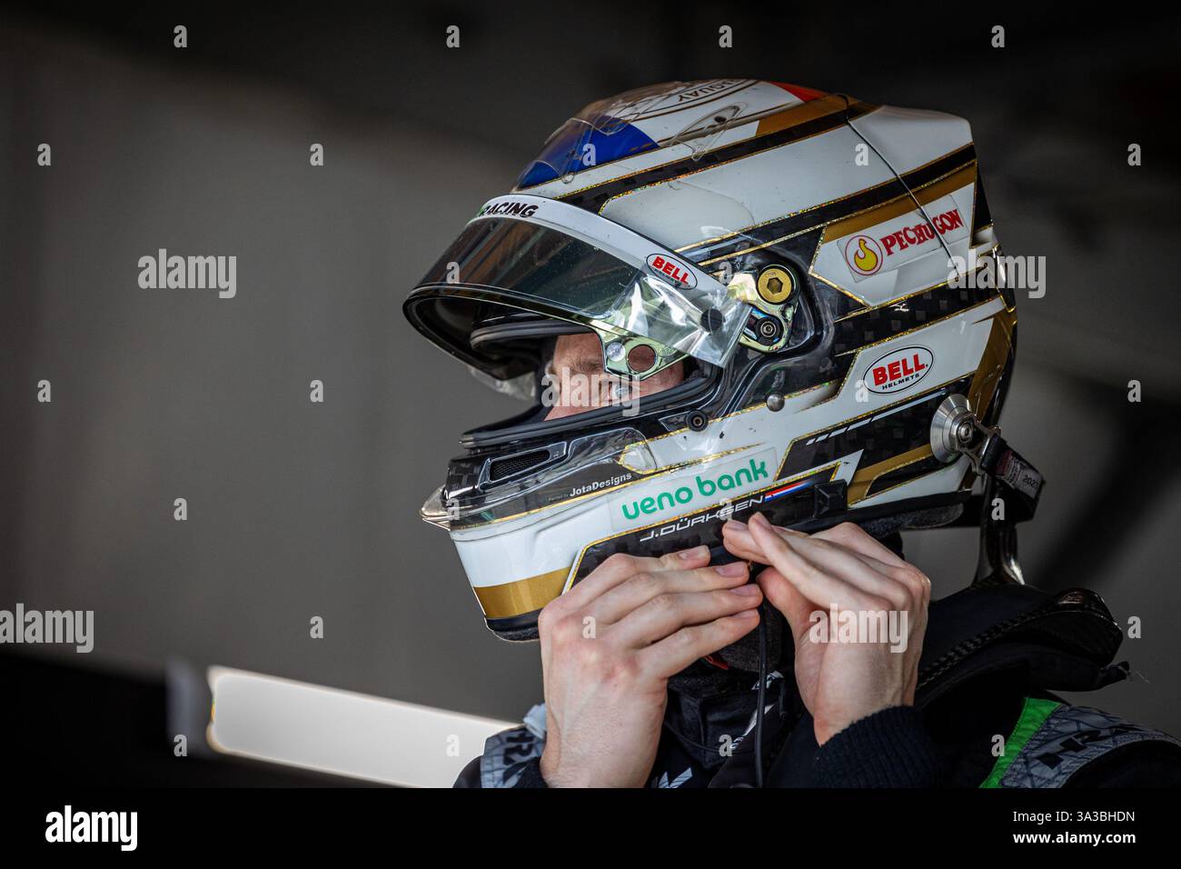 DURKSEN Joshua (par), AIX Racing, Dallara F2 2024, portrait during the ...
