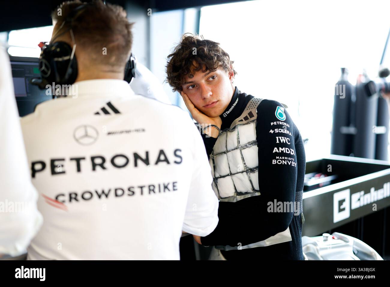 KIMI ANTONELLI Andrea (ita), Mercedes AMG F1 Team W16, portrait during the Formula 1 Louis ...