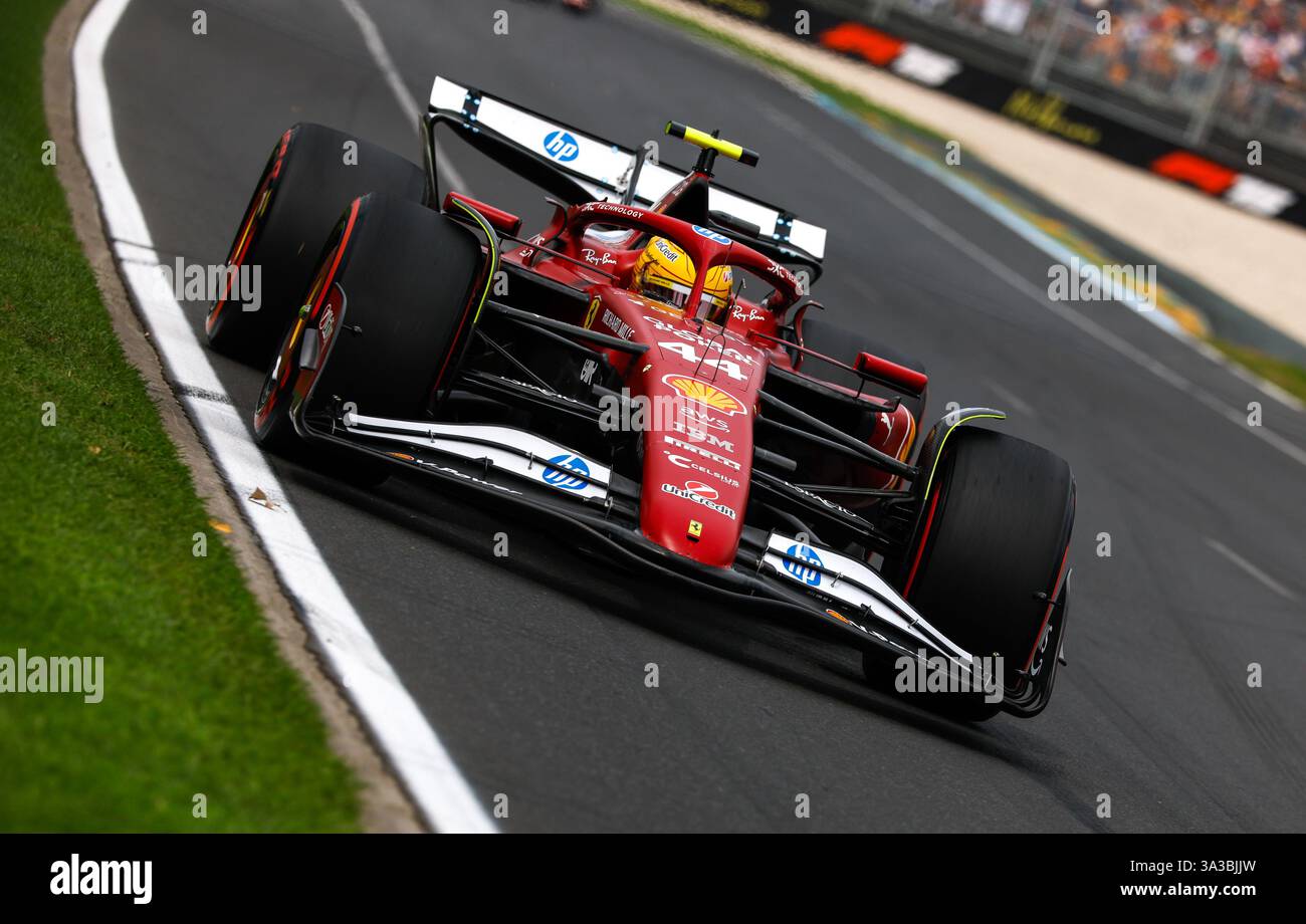 44 HAMILTON Lewis (gbr), Scuderia Ferrari SF-25, action during the Formula 1 Louis Vuitton ...