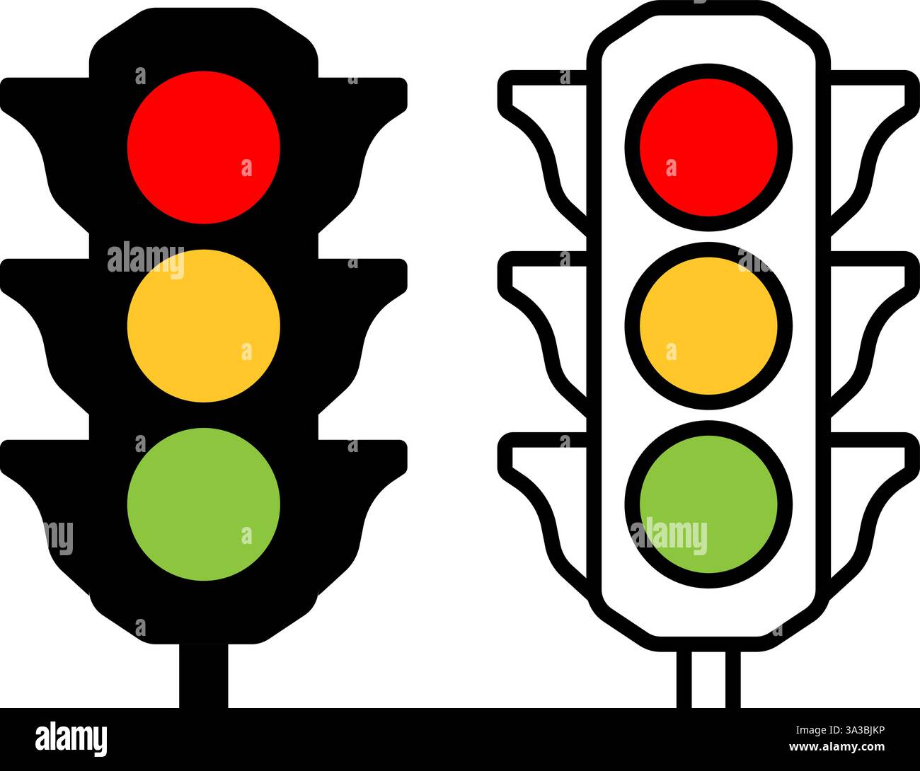 Traffic lights icon simple design Stock Vector Image & Art - Alamy