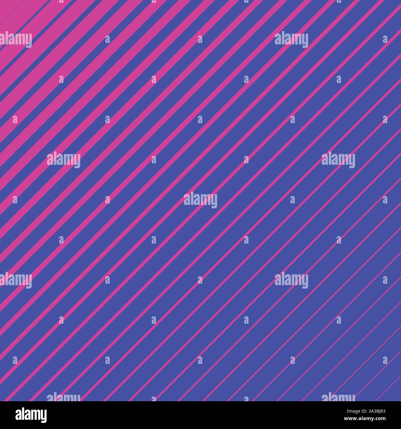 Pink striped geometrical diagonal parallel lines pattern on neon blue background Stock Vector ...