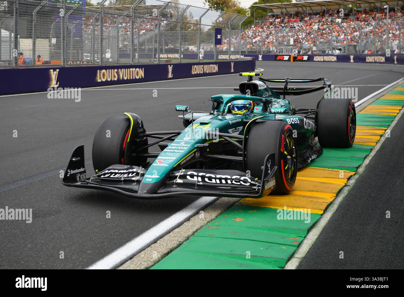 MELBOURNE, AUSTRALIA 15 Mar 2025. Pictured: Aston Martin Formula 1 ...