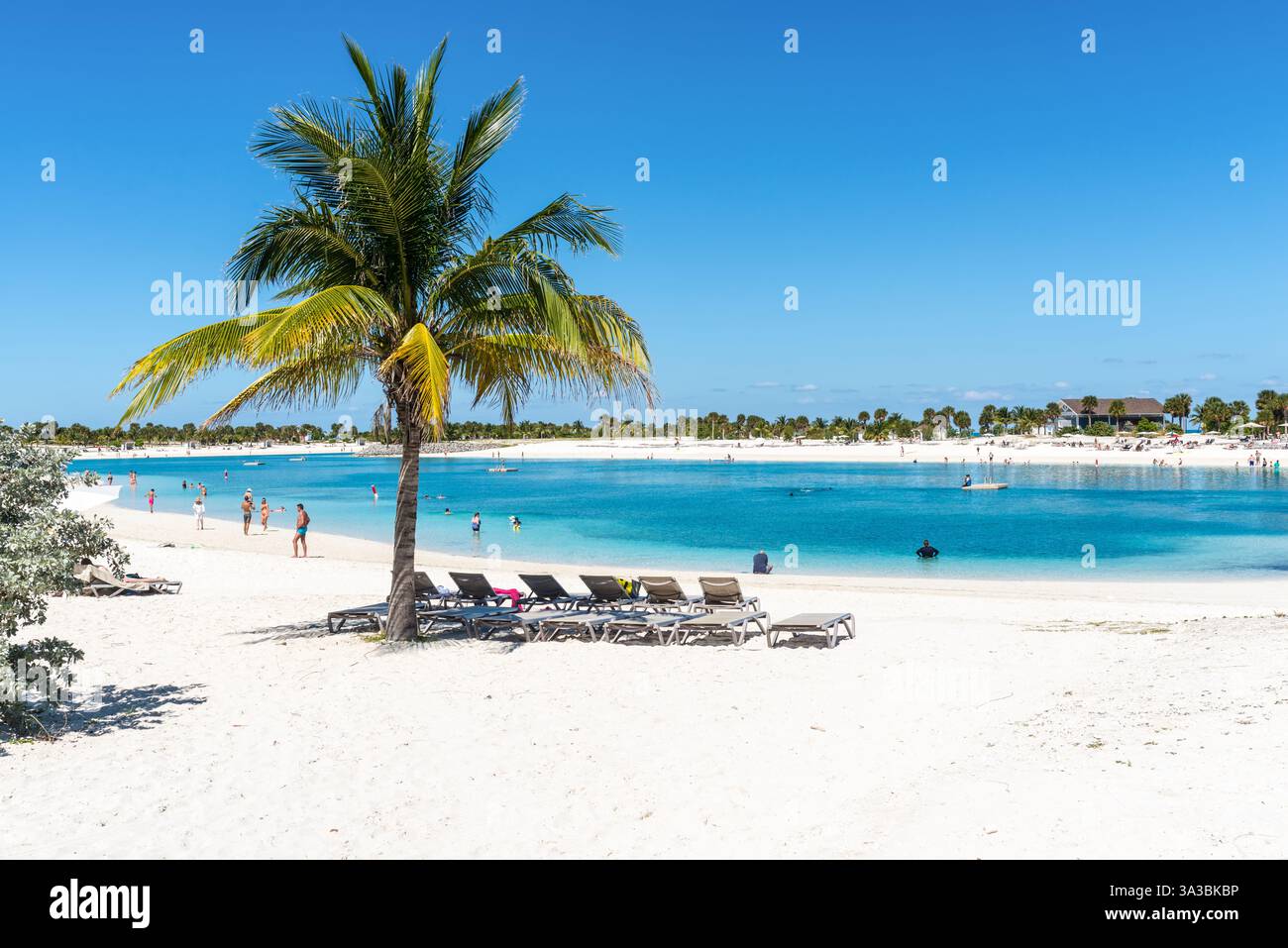 Ocean Cay MSC Marine Reserve, The Bahamas - April 6, 2024: Beautiful ...