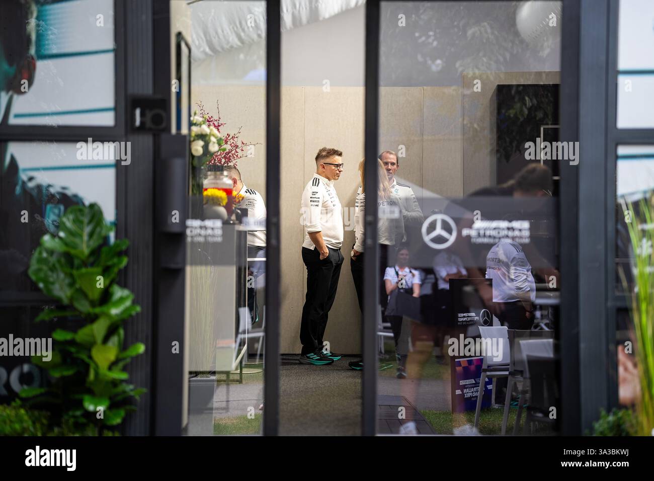 PETER BONNINGTON (GBR) of Mercedes during the FORMULA 1 LOUIS VUITTON ...