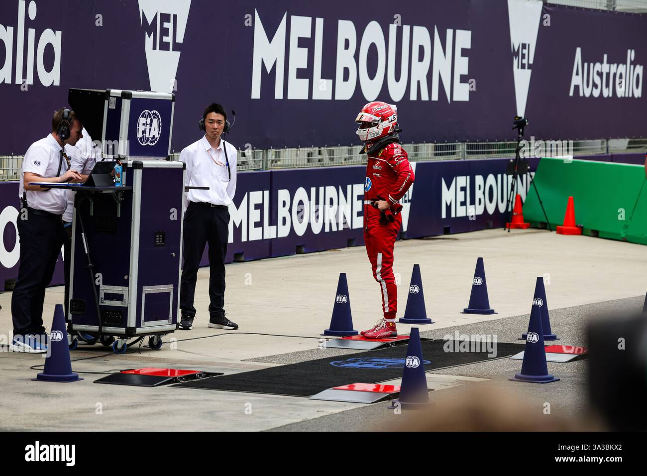 Melbourne, Australie. 15th Mar, 2025. LECLERC Charles (mco), Scuderia ...