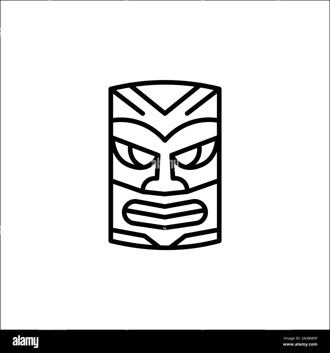 Traditional Mask Icon Stock Vector Image & Art - Alamy
