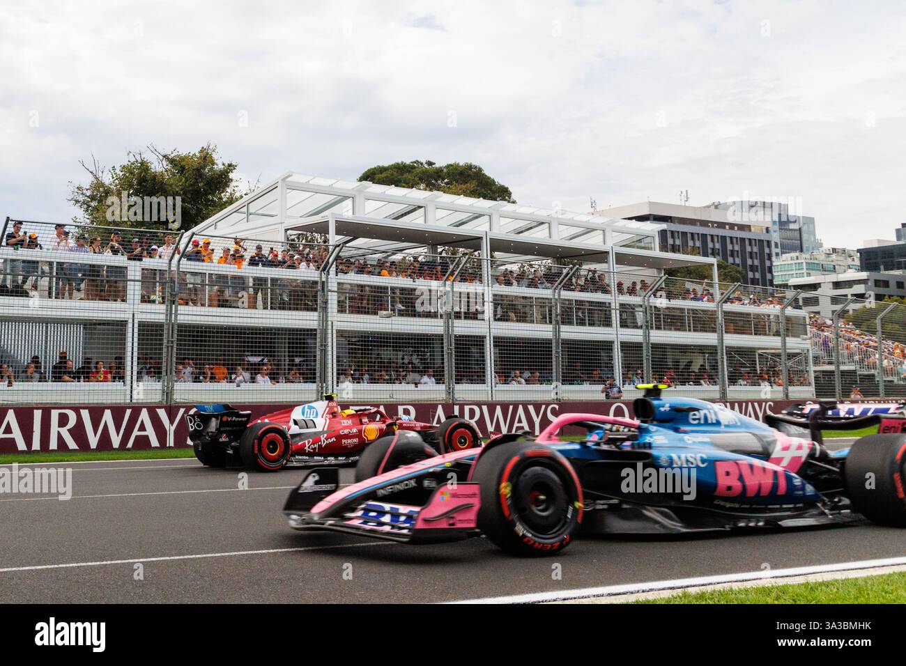 Melbourne, Australia. 15th Mar, 2025. Lewis Hamilton of Great Britain ...
