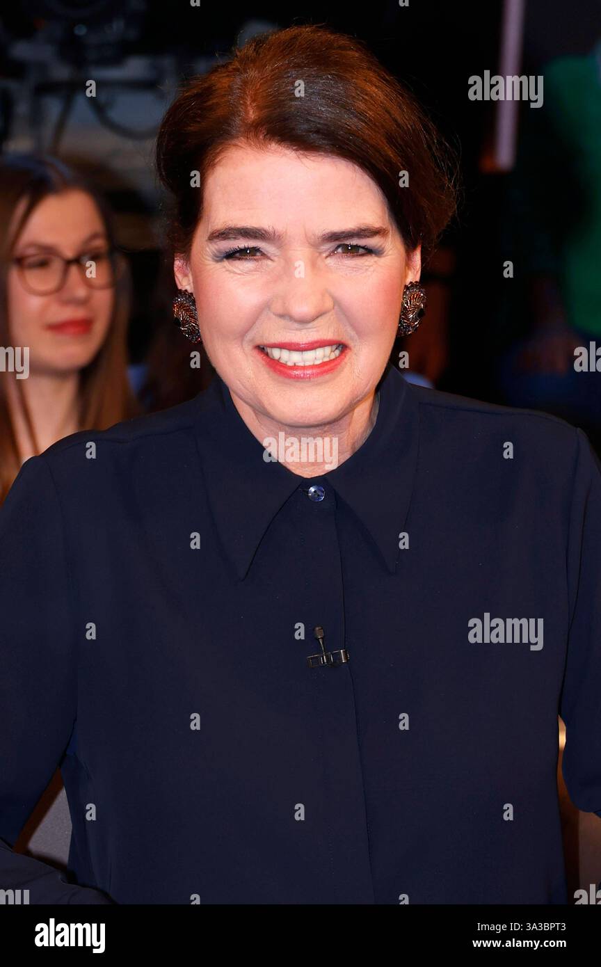Susanne Daubner bei der Aufzeichnung der NDR Talk Show im NDR ...