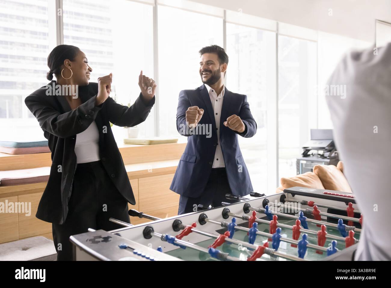 Successful champions dancing hi-res stock photography and images - Alamy