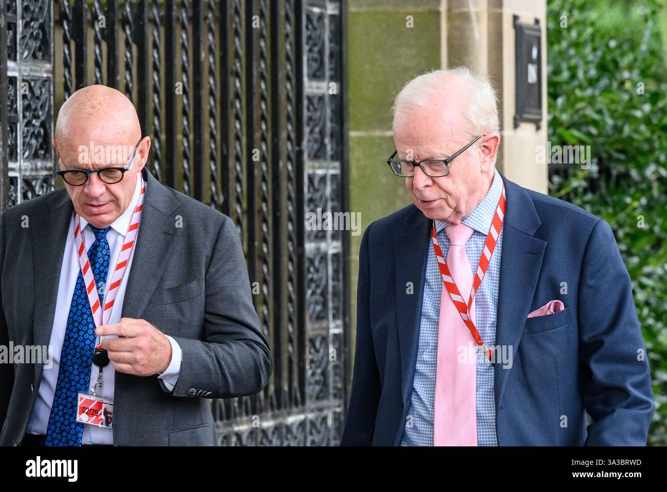 Lord Booth (Sydney John Peter Booth) and Baron Empey (Reg Empey) in ...