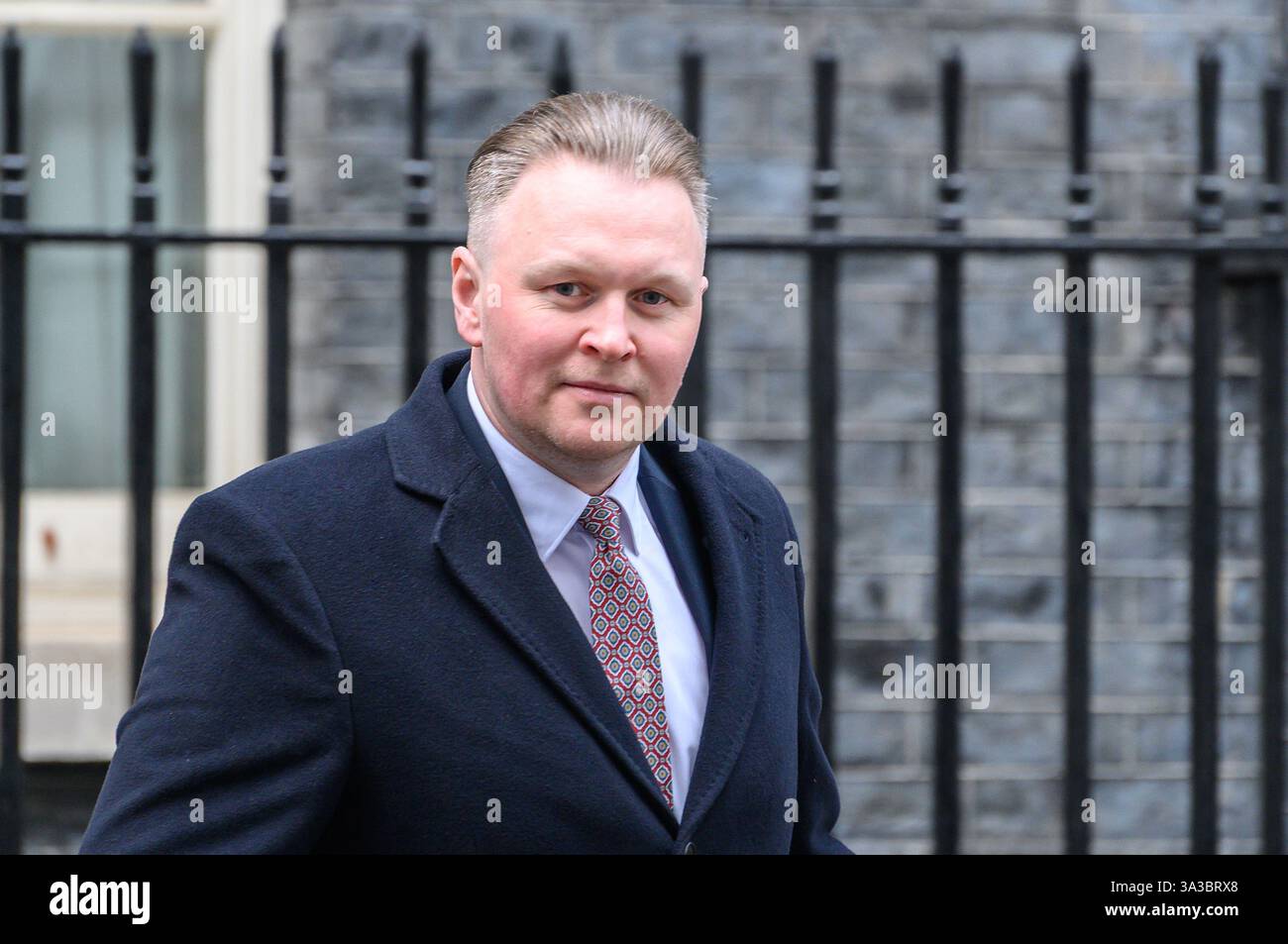 Michael Payne MP (Lab: Gedling) in Downing Street for a meeting about ...