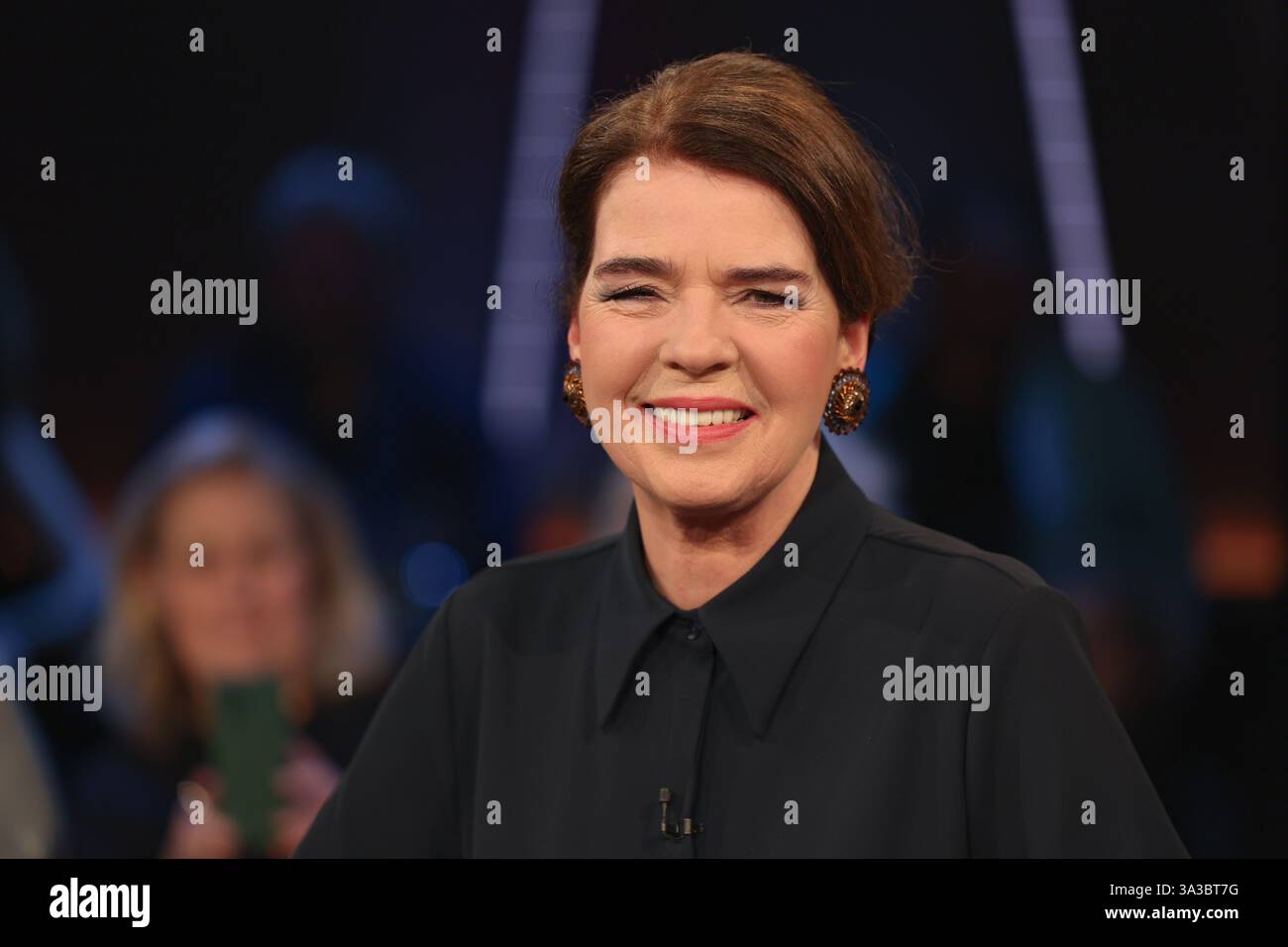Hamburg, Germany. 14th Mar, 2025. Susanne Daubner, "Tagesschau ...