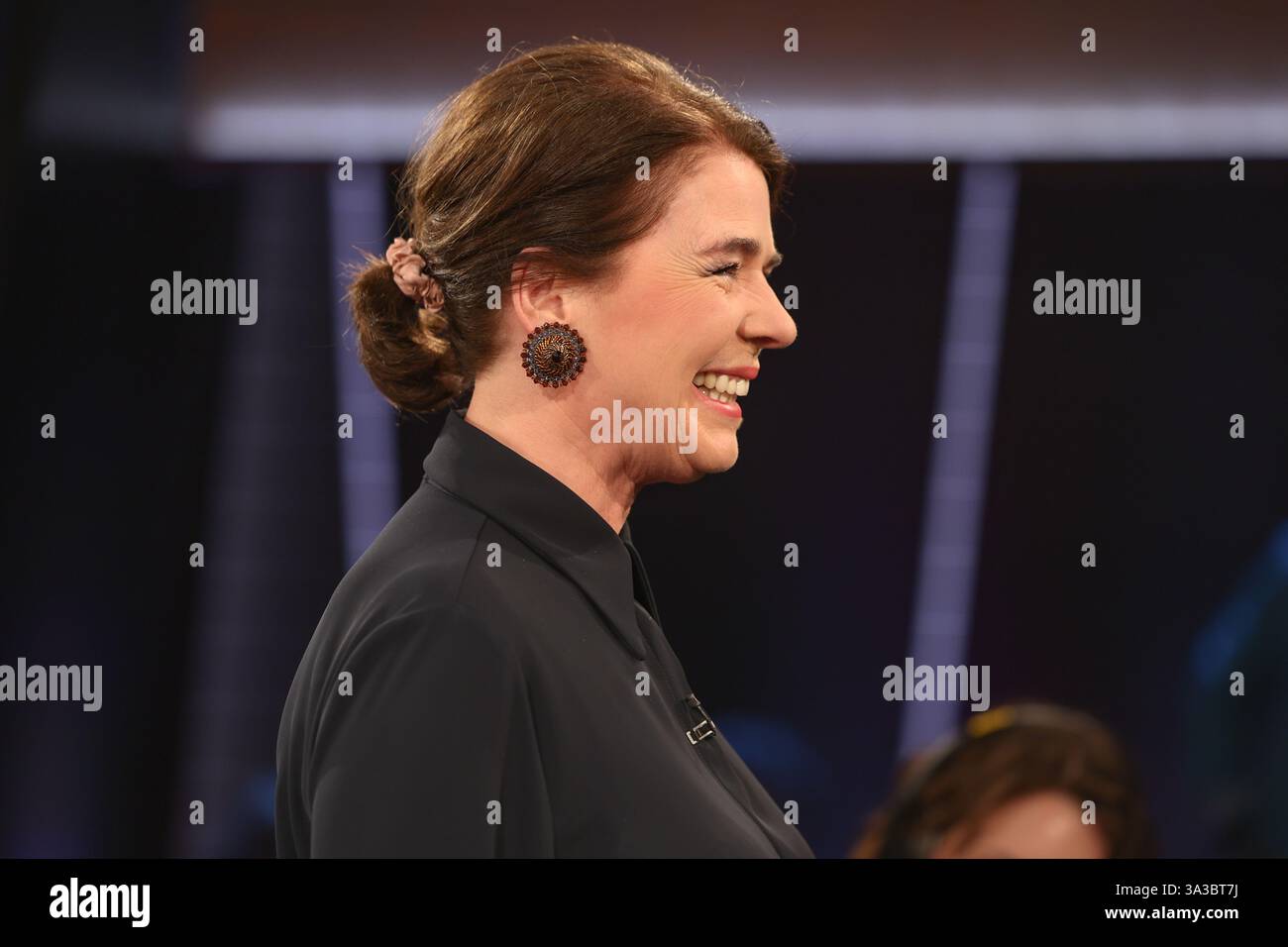 Hamburg, Germany. 14th Mar, 2025. Susanne Daubner, "Tagesschau ...