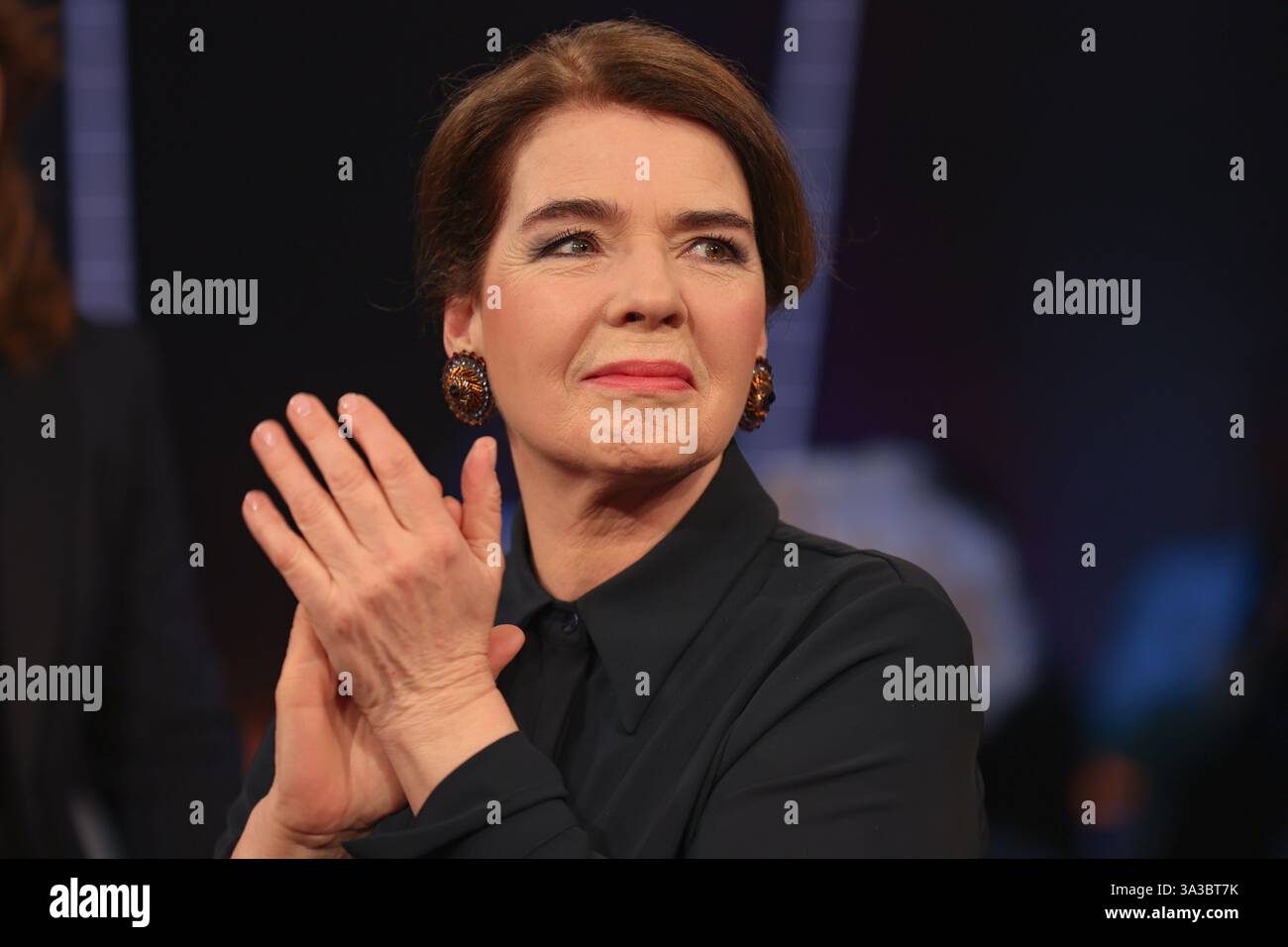 Hamburg, Germany. 14th Mar, 2025. Susanne Daubner, "Tagesschau ...