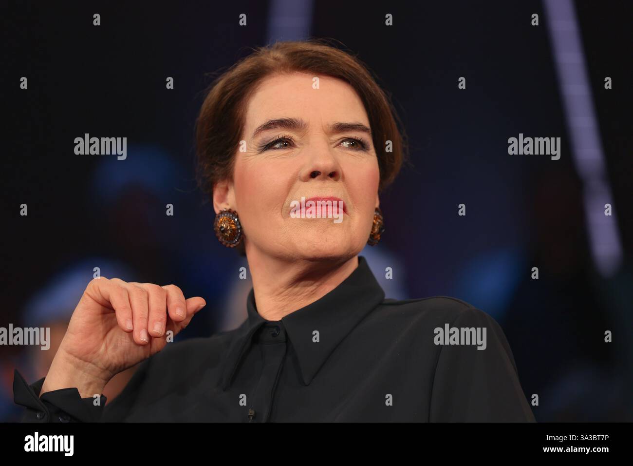 Hamburg, Germany. 14th Mar, 2025. Susanne Daubner, "Tagesschau ...