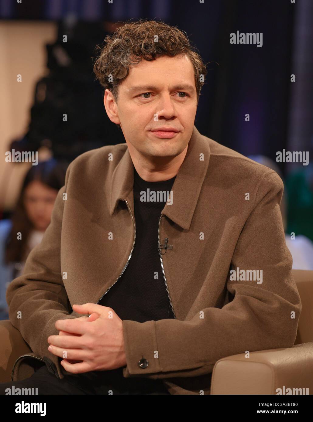 Hamburg, Germany. 14th Mar, 2025. Christian Friedel, actor, is on the ...