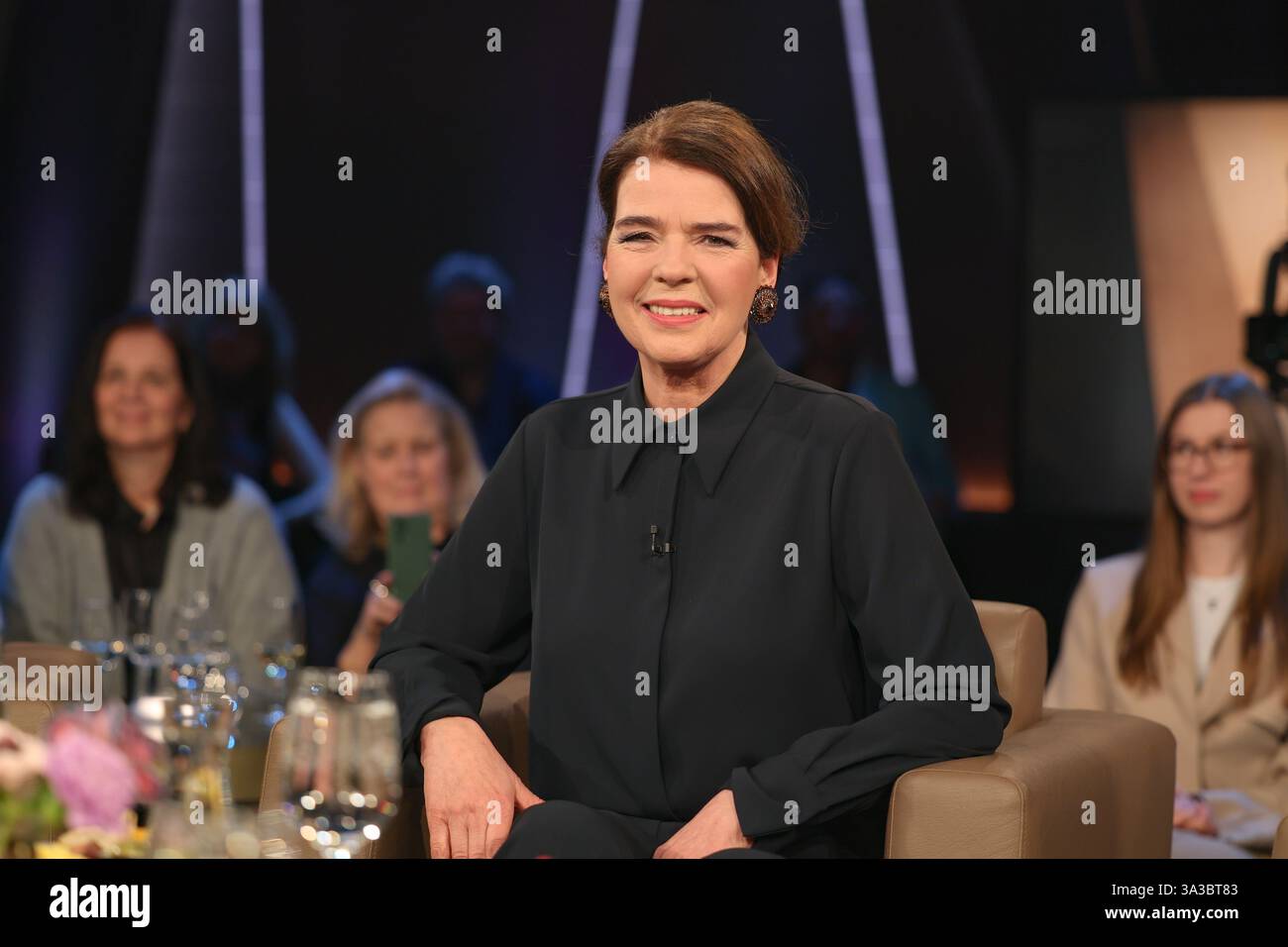Hamburg, Germany. 14th Mar, 2025. Susanne Daubner, "Tagesschau ...