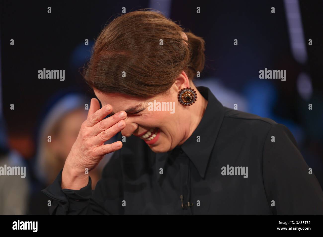 Hamburg, Germany. 14th Mar, 2025. Susanne Daubner, "Tagesschau ...