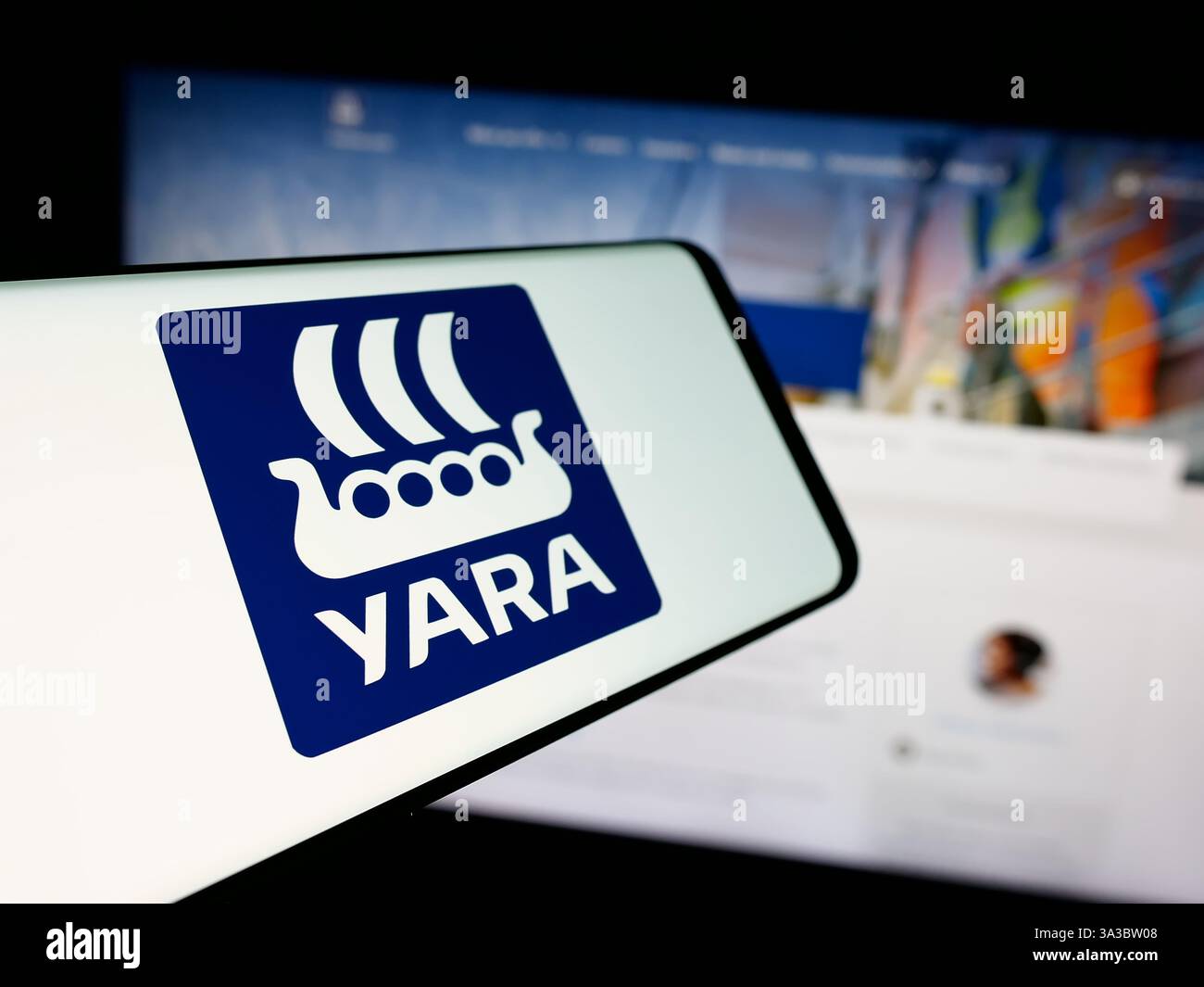 In this photo illustration, a smartphone with the logo of Norwegian ...