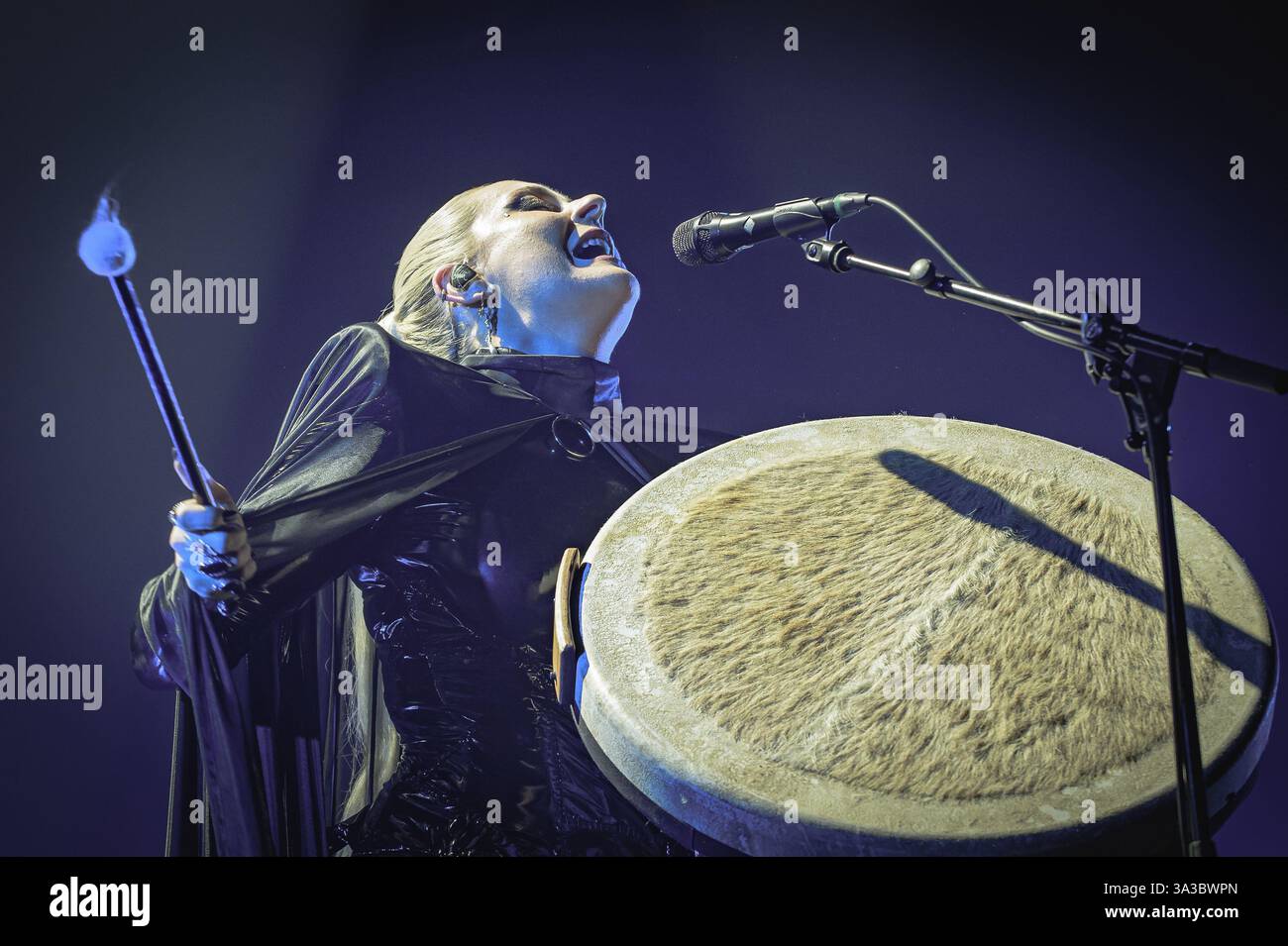 Aarhus, Denmark. 14th, March 2025. The Faroese singer, songwriter and ...