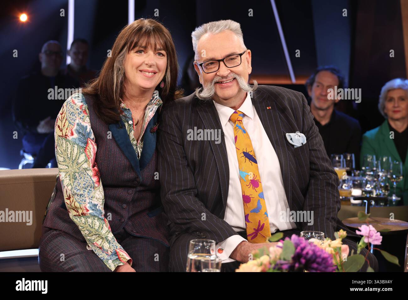 Dr. Sarah Darwin, Botanikerin, und Prof. Johannes Vogel ...