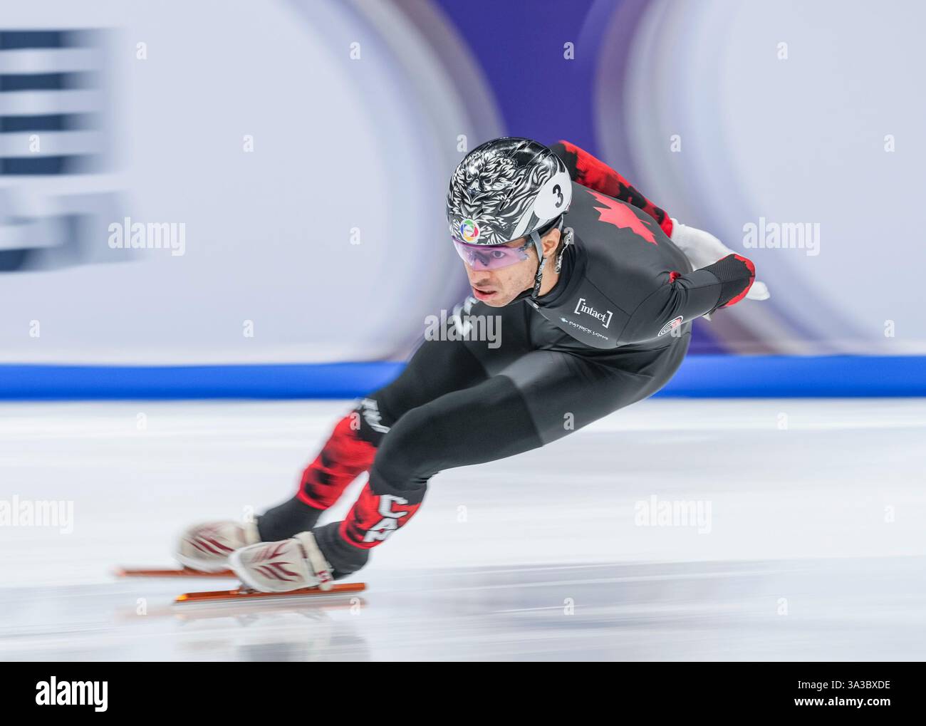 Beijing, China. 15th Mar, 2025. William Dandjinou of Canada competes ...