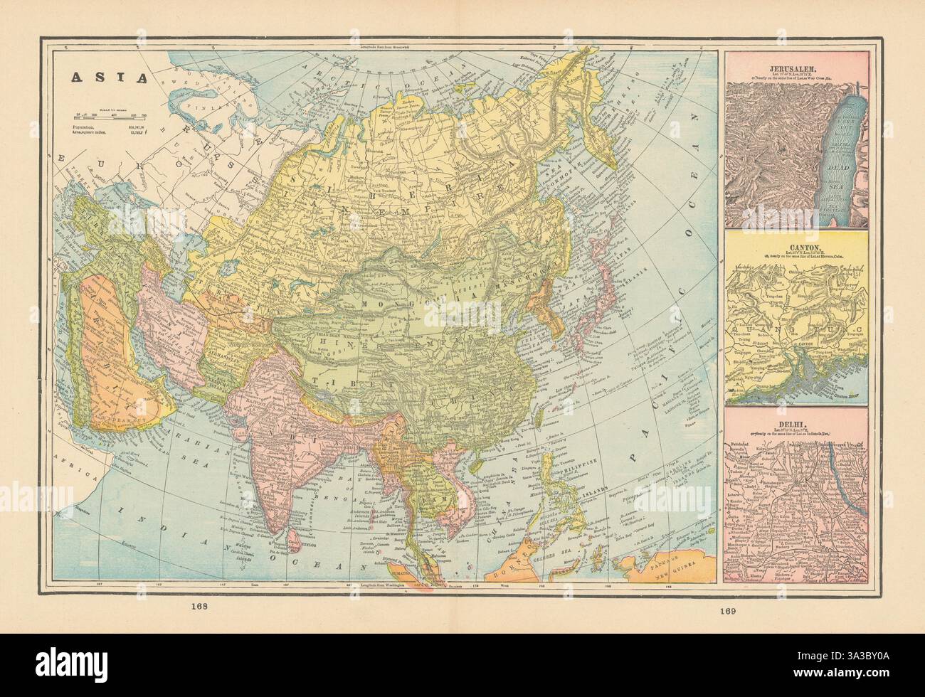 Vintage delhi map hi-res stock photography and images - Alamy