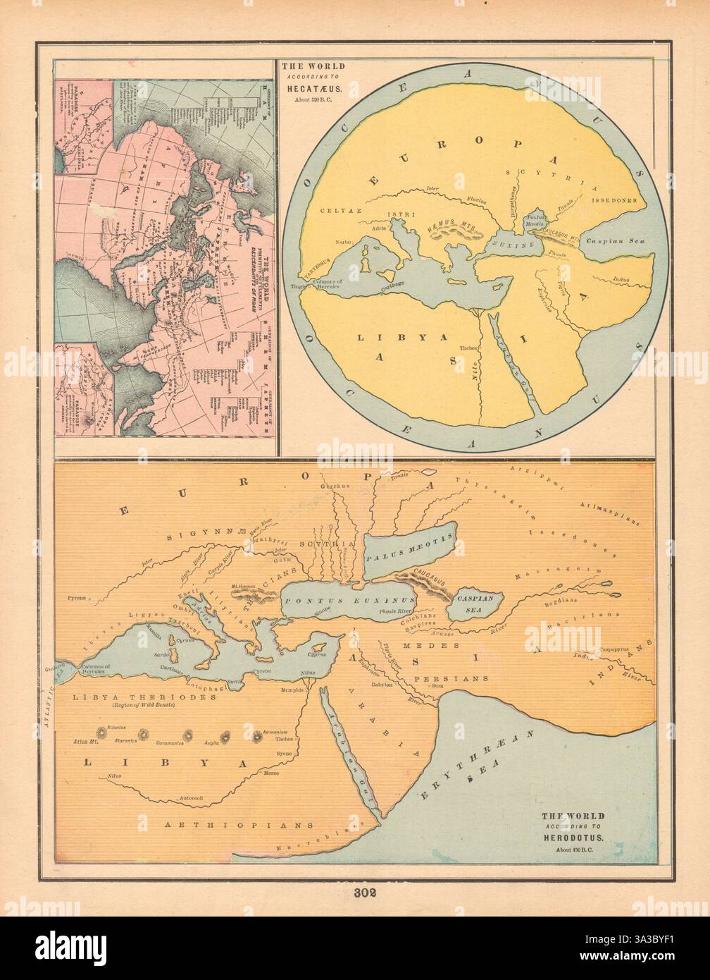 World per Hecateus 520 BC & Herodotus 450 BC. After the flood. CRAM ...