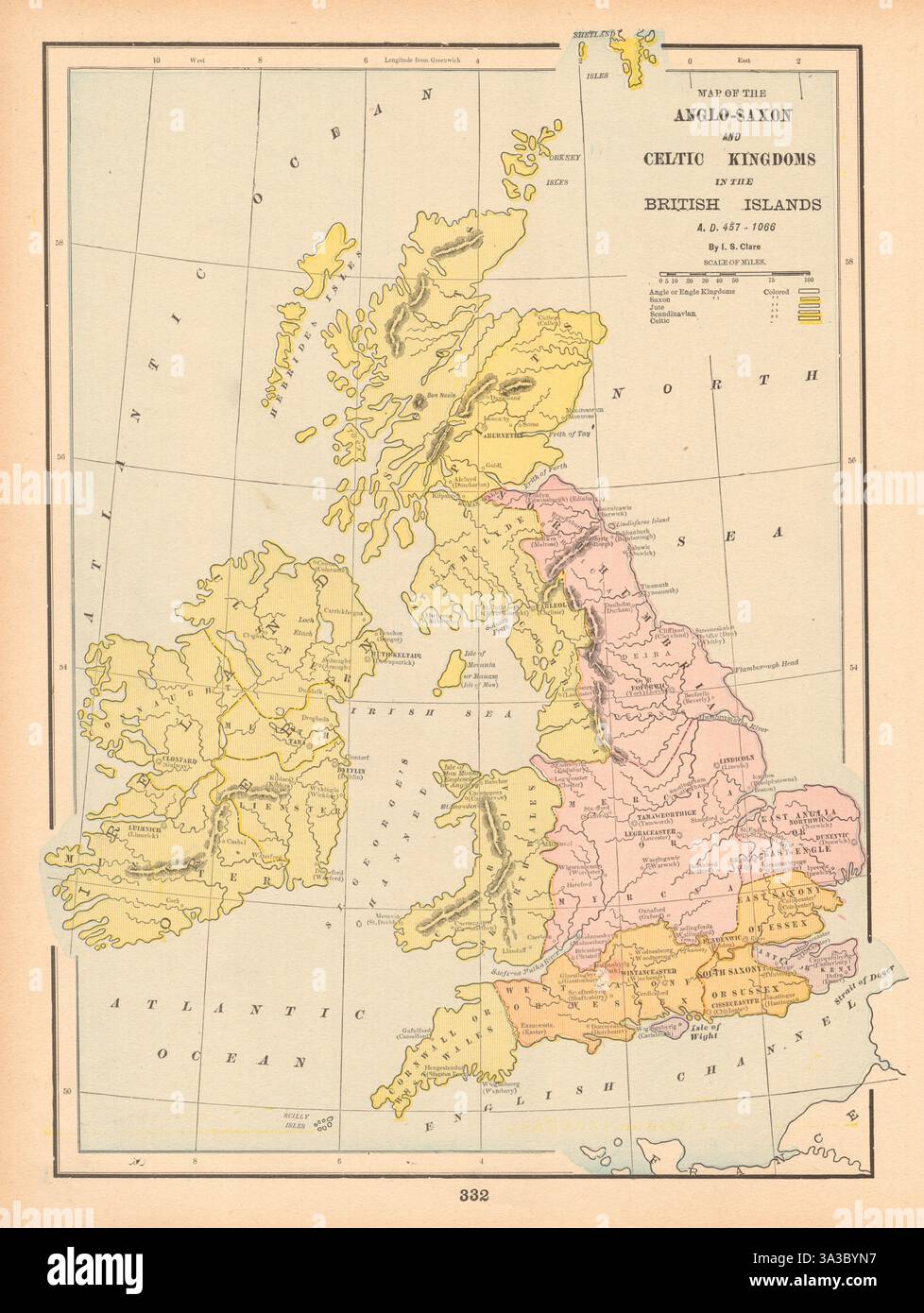 Anglo Saxon & Celtic Kingdoms in the British Isles AD 457-1066. CLARE ...