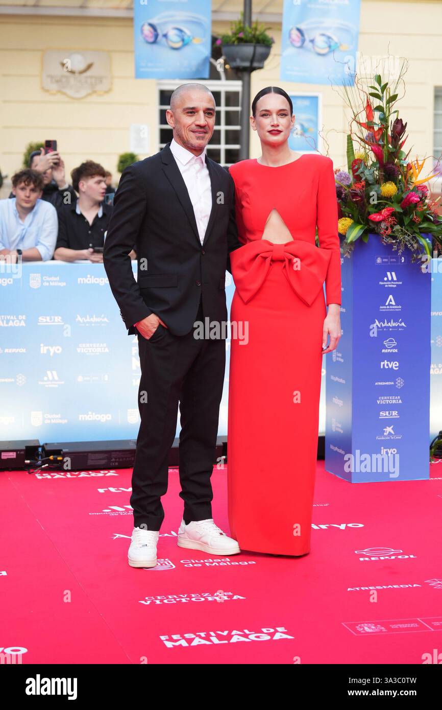Malaga, Spain. 14th Mar, 2025. Carlos Librado at photocall for opening ...
