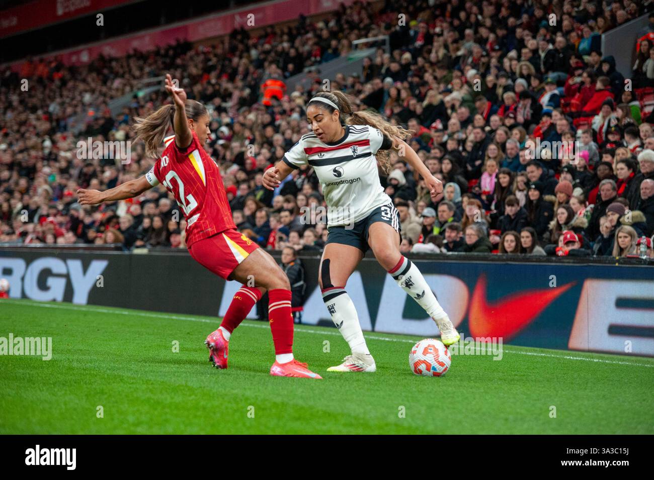 Liverpool, UK. 14th Mar, 2025. Anfield, Liverpool, England, March 14th ...