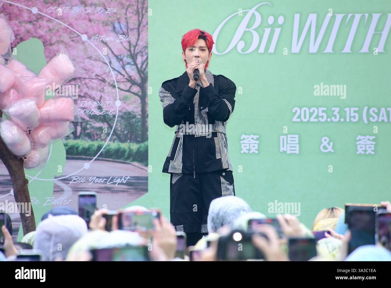 Taipei. 15th Mar, 2025. TAIPEI, CHINA - MARCH 15, 2025 - South Korean ...