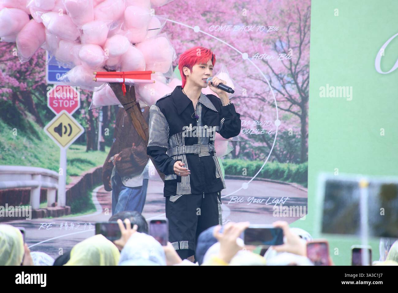 Taipei. 15th Mar, 2025. TAIPEI, CHINA - MARCH 15, 2025 - South Korean ...