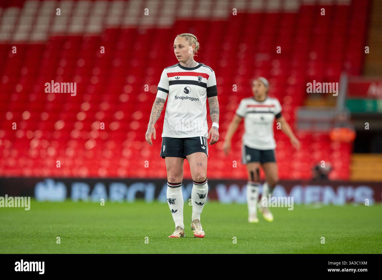 Liverpool, UK. 14th Mar, 2025. Anfield, Liverpool, England, March 14th ...
