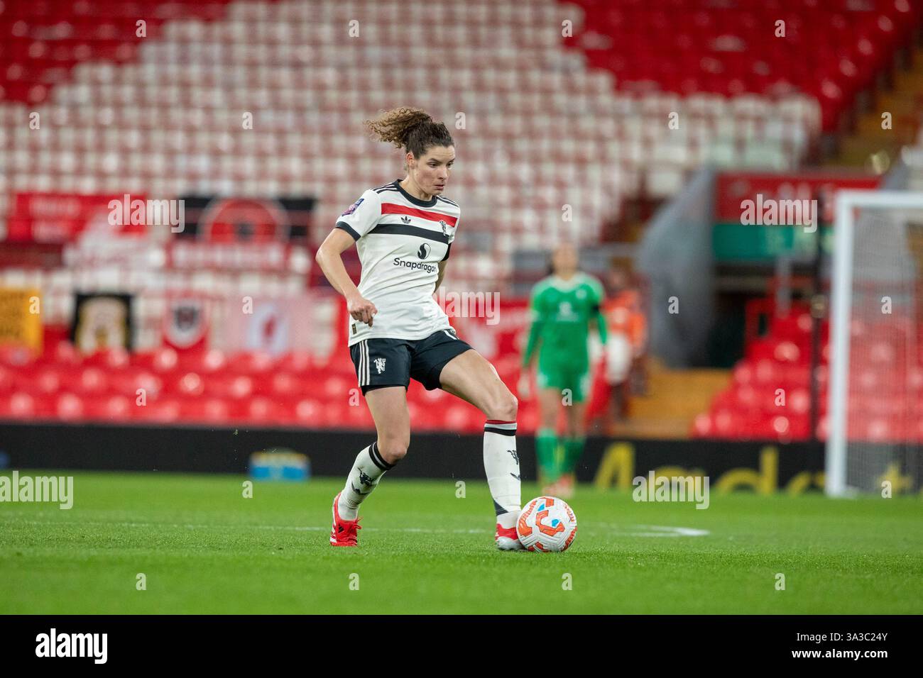 Liverpool, UK. 14th Mar, 2025. Anfield, Liverpool, England, March 14th ...