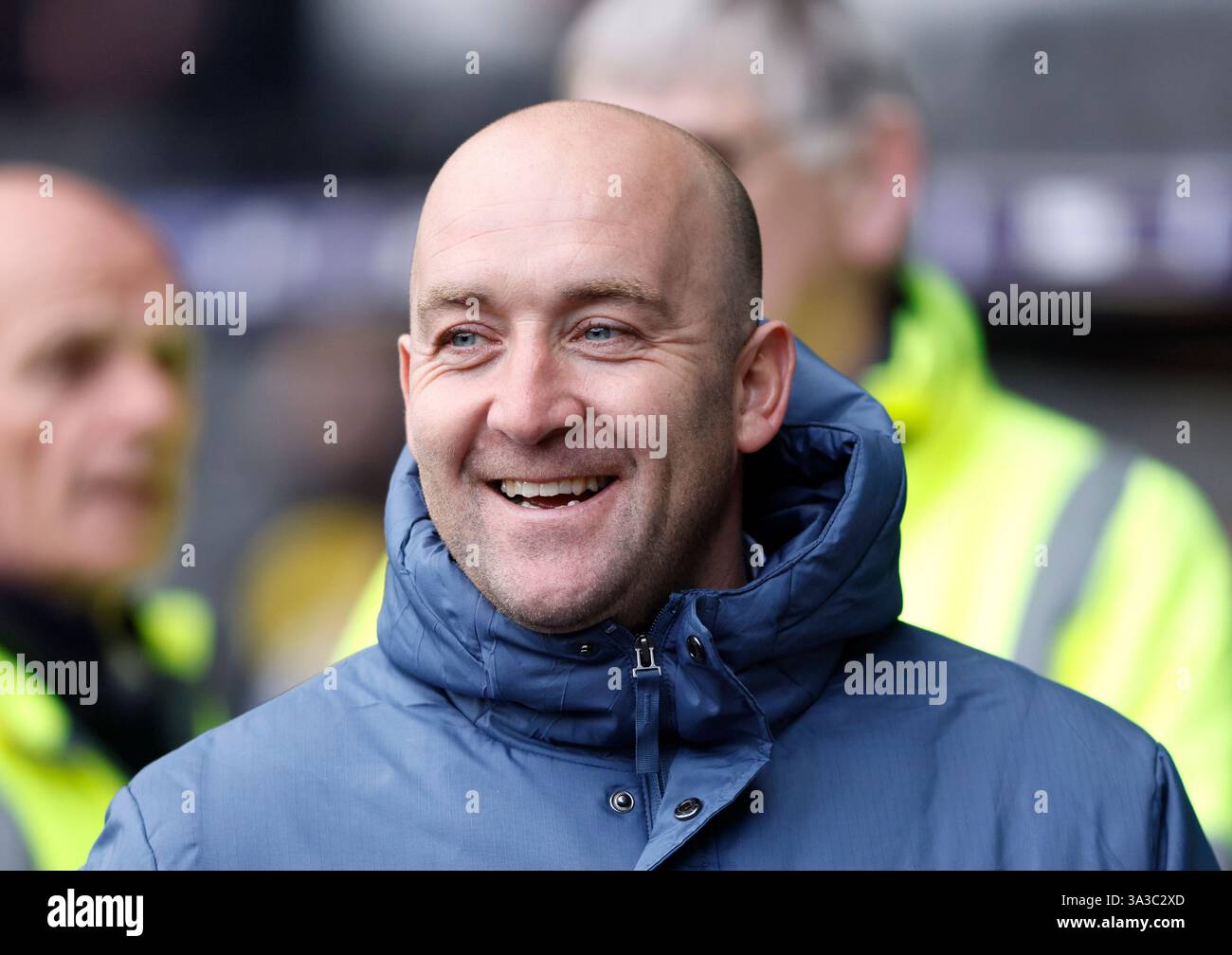 Manchester City interim manager Nick Cushing ahead of the Subway Women's League Cup final at ...