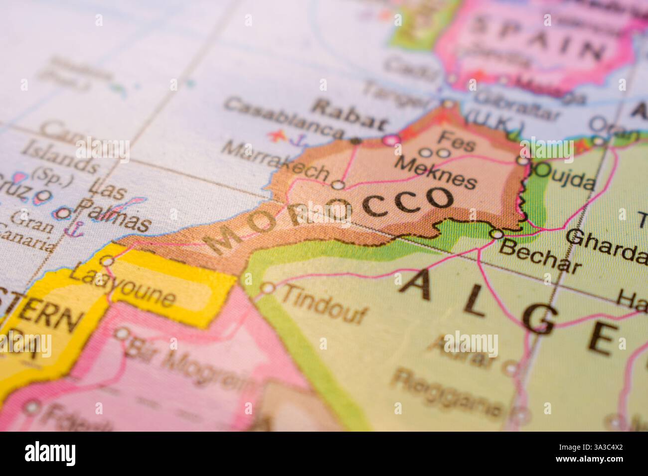 Morocco on planet earth hi-res stock photography and images - Alamy