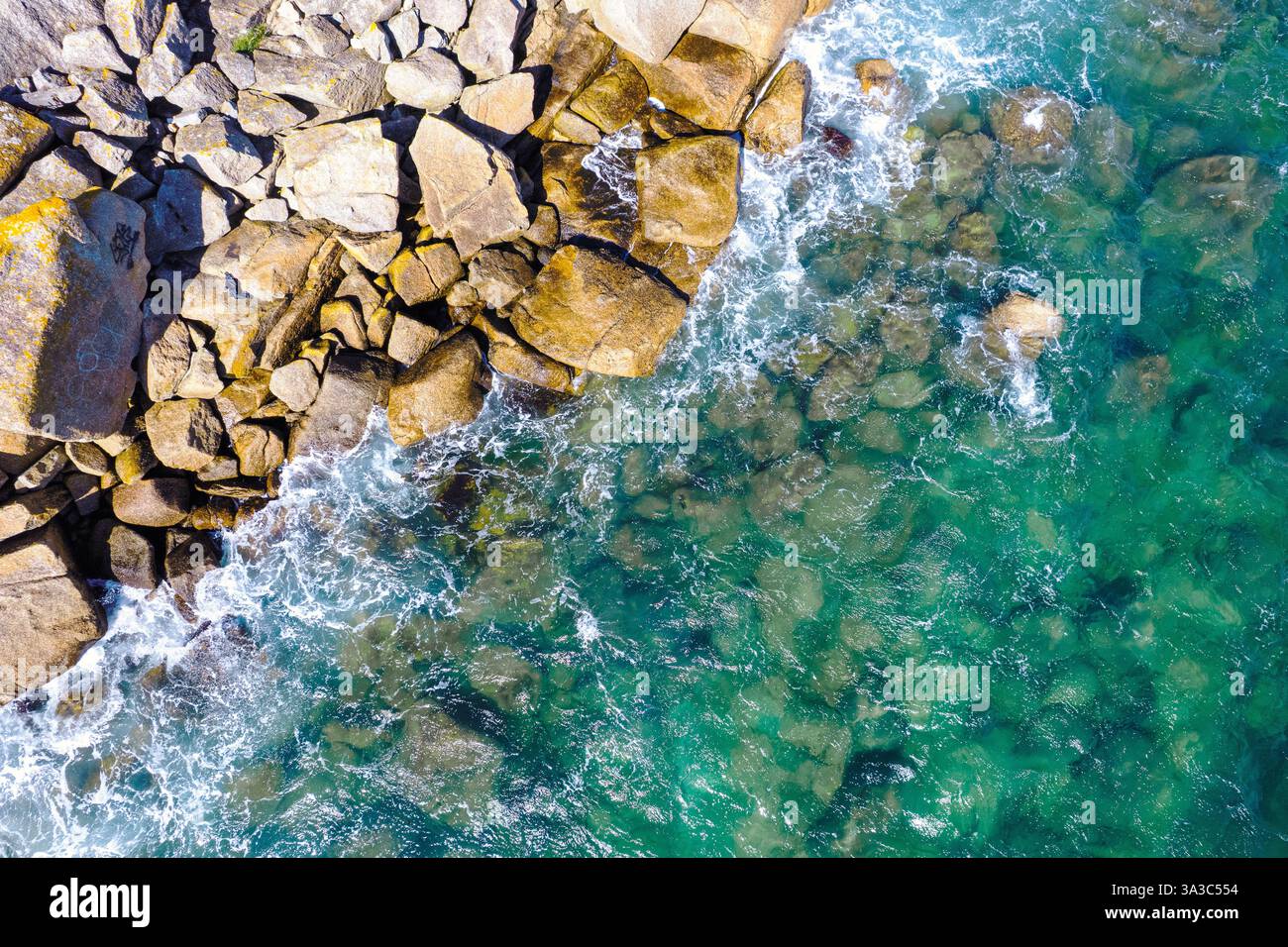 Video aerial over stunning rocky hi-res stock photography and images ...