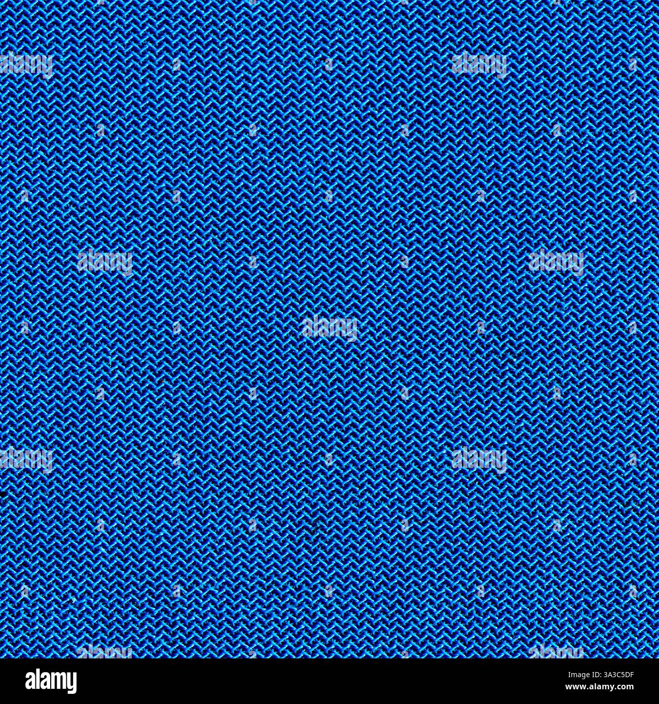 Extreme close-up of the Blue Textile Texture Stock Photo - Alamy