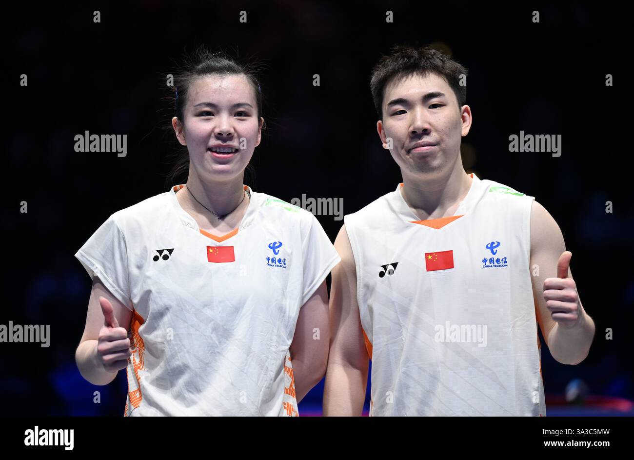 Utilita Arena, Birmingham, UK. 15th Mar, 2025. 2025 YONEX All England Open Badminton ...