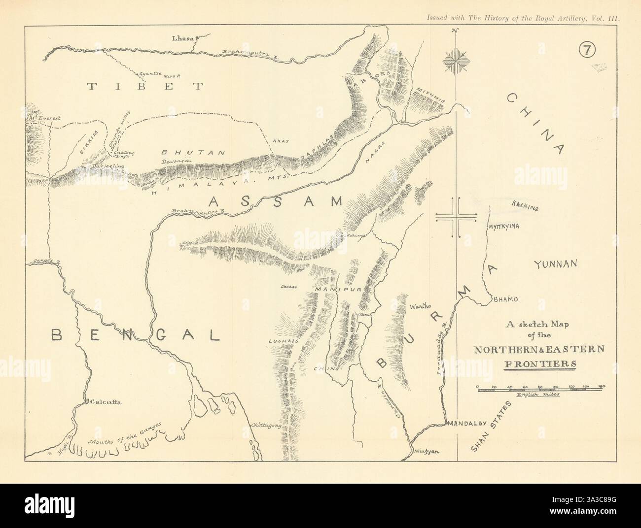 Old bengal map hi-res stock photography and images - Alamy