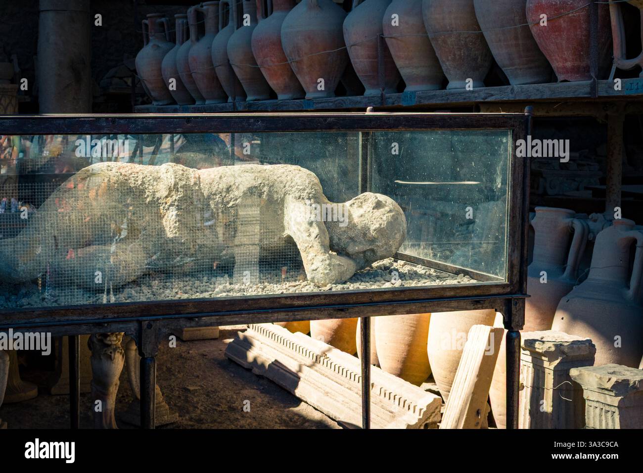 Pompeii plaster cast made hi-res stock photography and images - Alamy