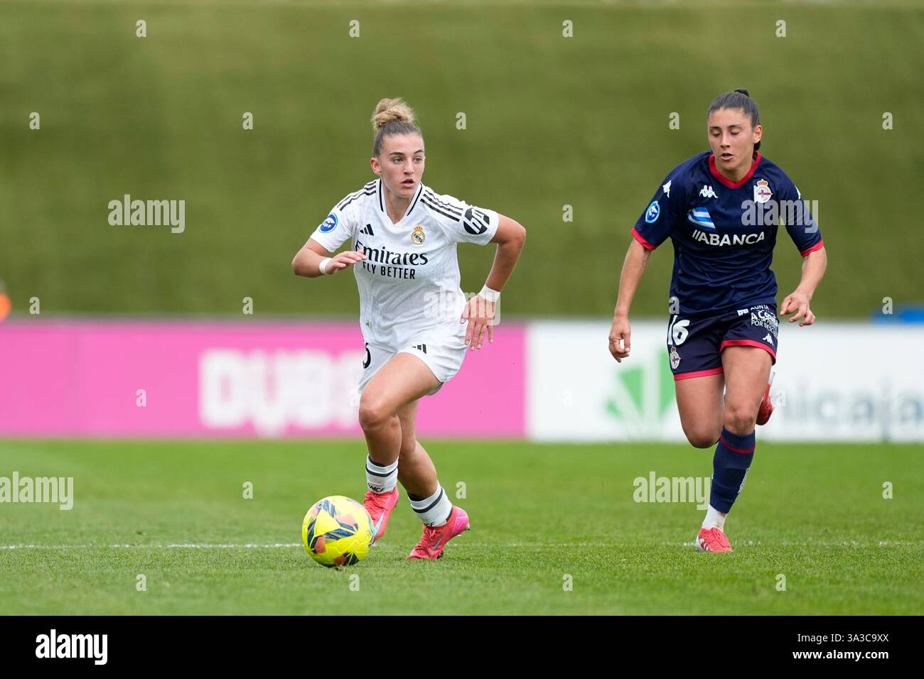 Irune Dorado of Real Madrid in action during the Spanish Women League ...