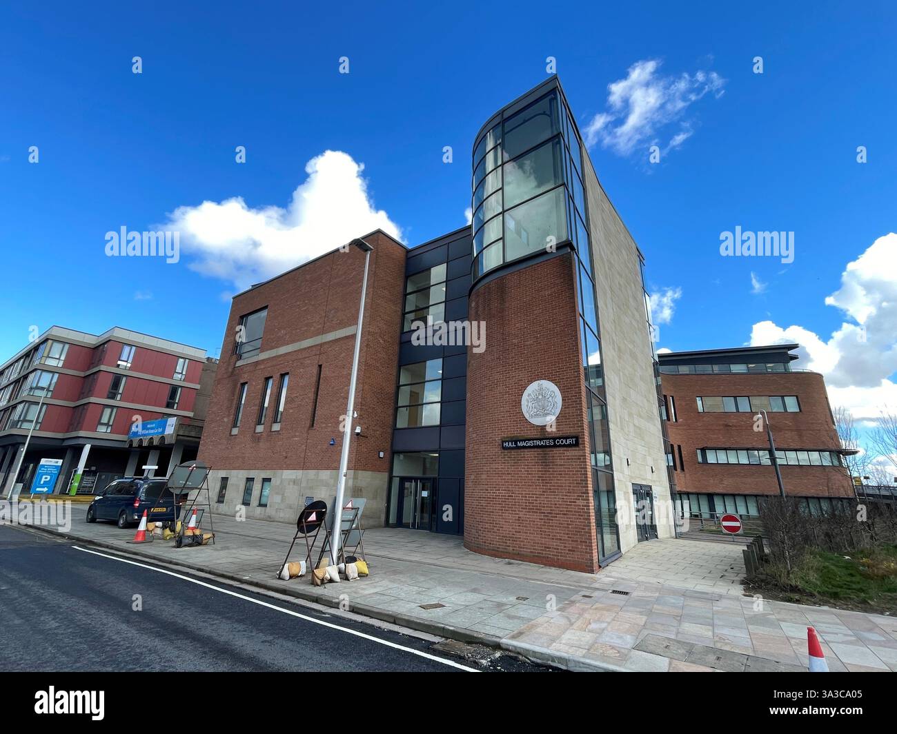 The exterior of Hull Magistrates' Court where Vladimir Motin, 59, the ...