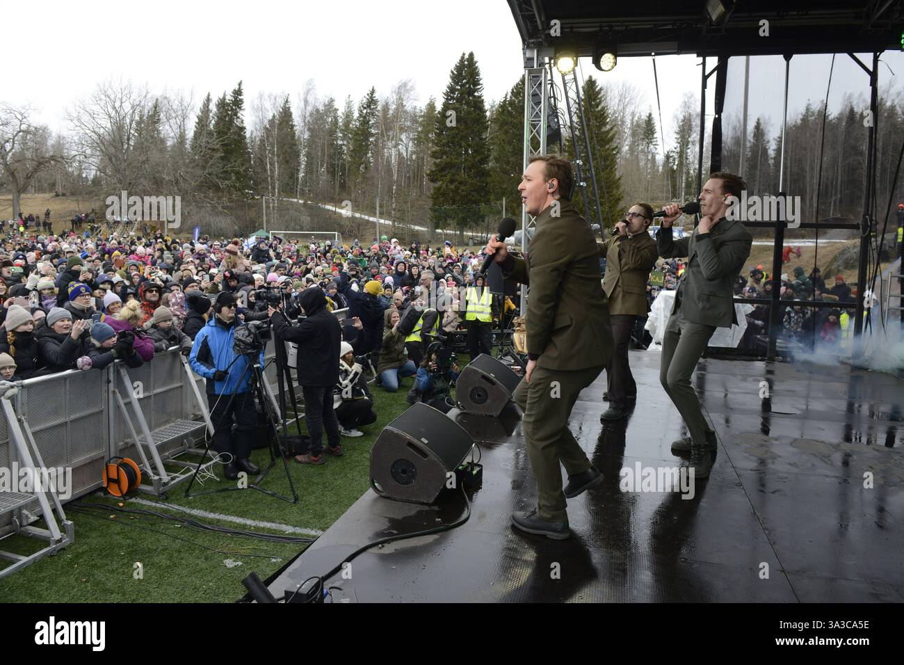 The Finnish group KAJ (Jakob Norrgård, Kevin Holmström, Axel Åhman ...