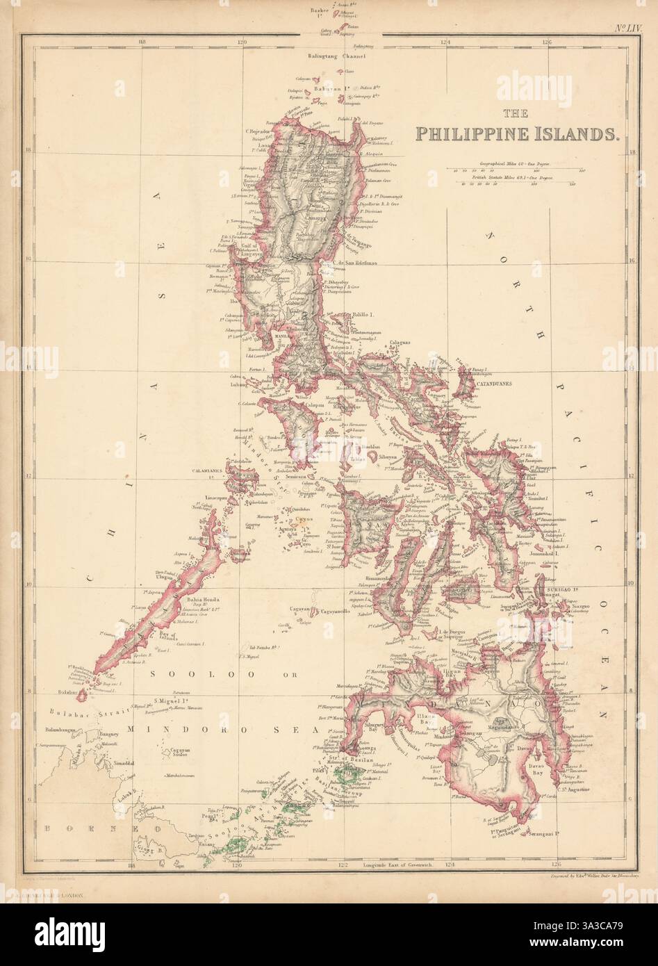 The Philippine Islands by Edward Weller. Philippines 1860 old antique ...