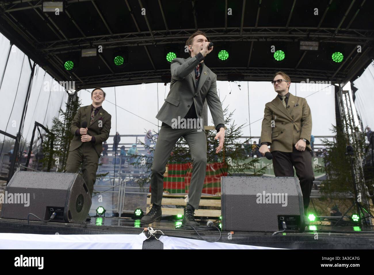 The Finnish group KAJ (Axel Åhman, Kevin Holmström, Jakob Norrgård ...