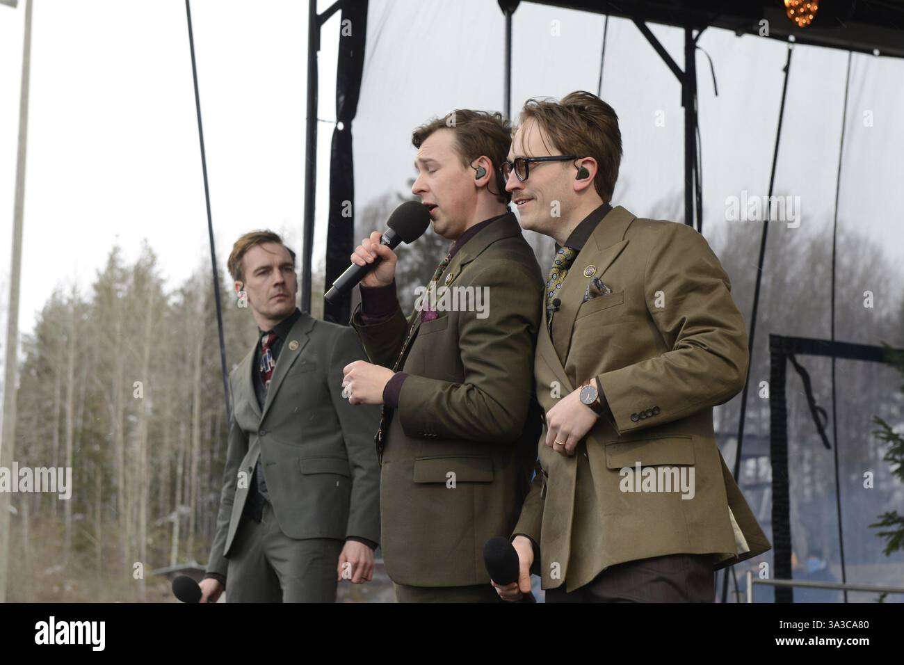 The Finnish group KAJ (Axel Åhman, Kevin Holmström, Jakob Norrgård ...