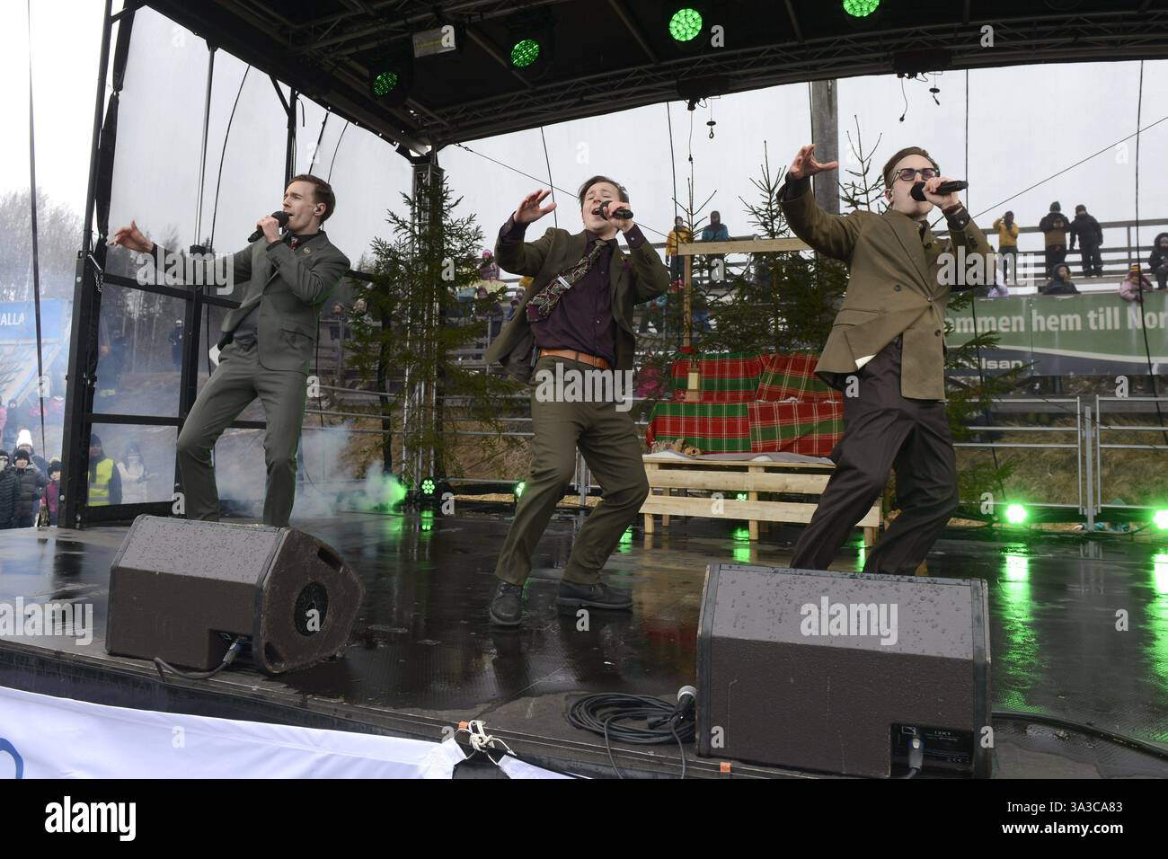 The Finnish group KAJ (Axel Åhman, Kevin Holmström, Jakob Norrgård ...